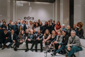 Edra presentation at the DDC Showroom in New York